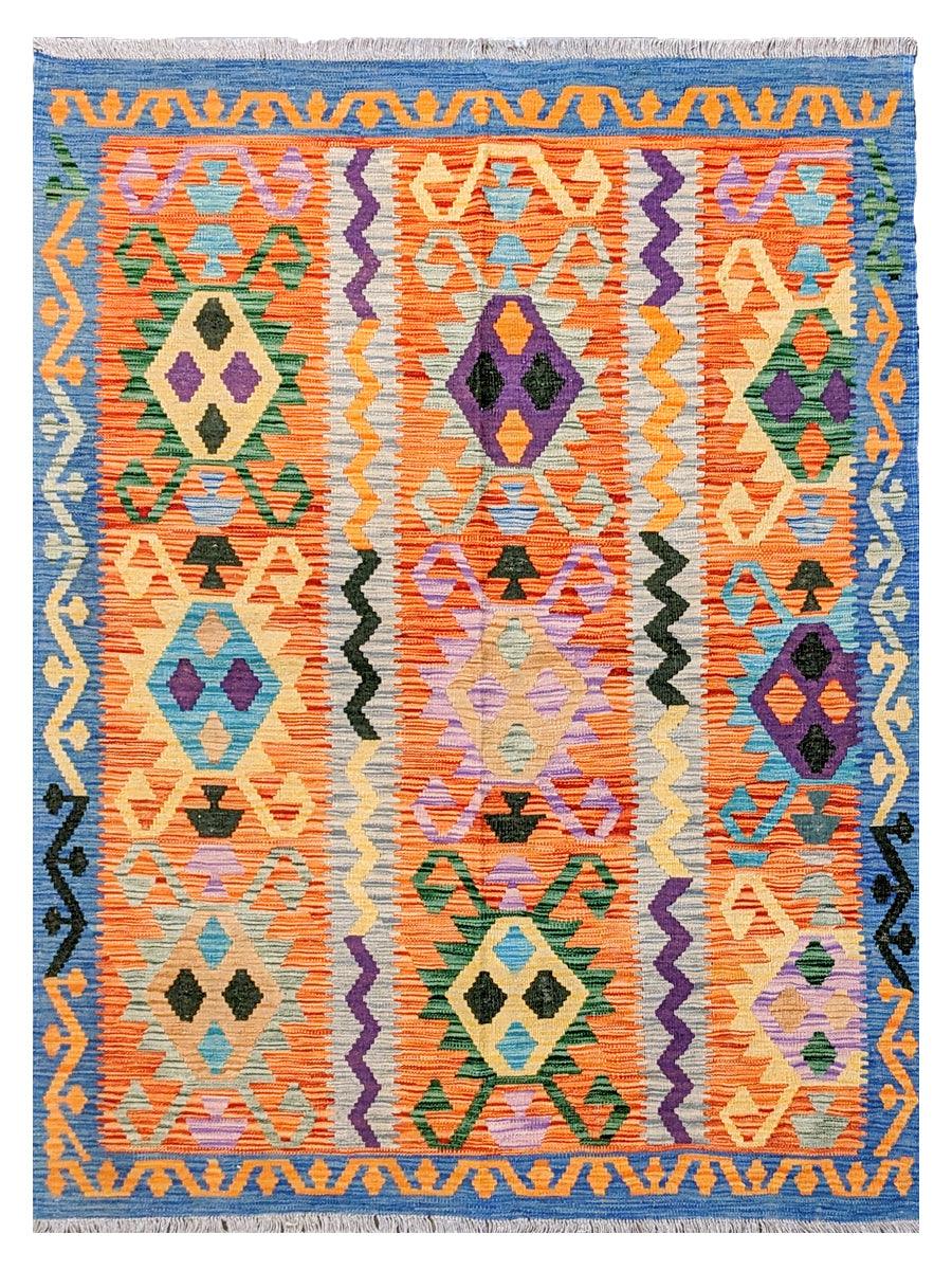 MEDLIA Hand Woven Afghan Chobi Kilim | Imam Carpet Co.